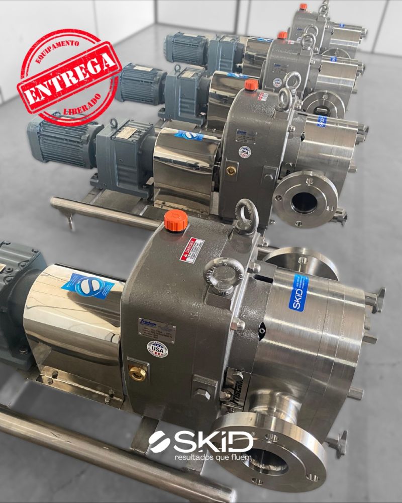 #entrega #bombadedeslocamentopositivo #fristam #fristampumps… | Skid ... #entrega #bombadedeslocamentopositivo #fristam #fristampumps… | Skid ...