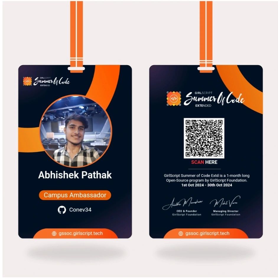 Abhishek Pathak on LinkedIn: #gssoc #girlscript #opensource # ... Abhishek Pathak on LinkedIn: #gssoc #girlscript #opensource # ...