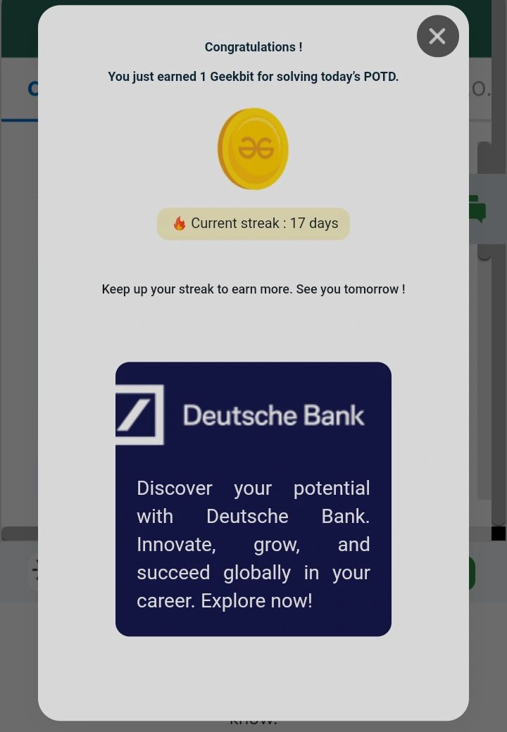 Gyanendu Bikash Boitai on LinkedIn: #21daysofcode #dsa #problemsolving ... Gyanendu Bikash Boitai on LinkedIn: #21daysofcode #dsa #problemsolving ...