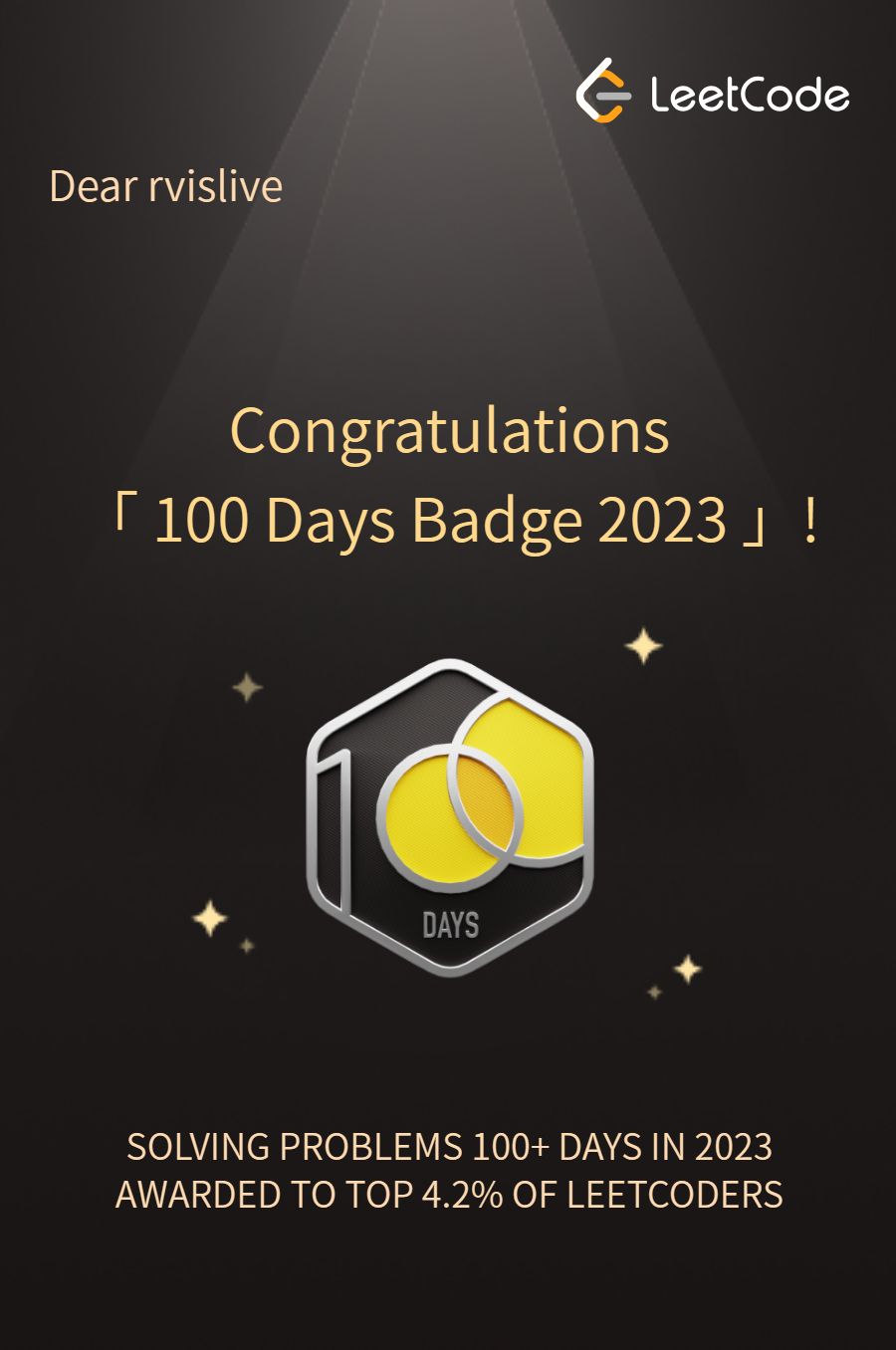 Rakesh Vishwakarma on LinkedIn: #leetcode #codingjourney #annualbadge # ... Rakesh Vishwakarma on LinkedIn: #leetcode #codingjourney #annualbadge # ...