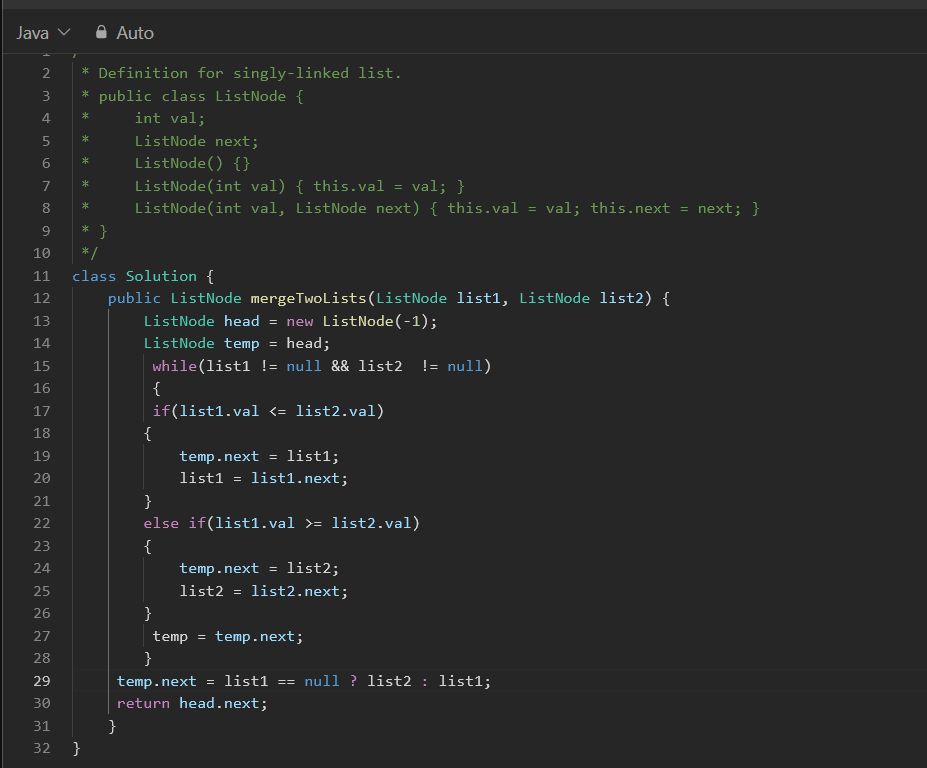 Abdul kalam Aasath on LinkedIn: Day 4 on Leet Code merge two sorted ... Abdul kalam Aasath on LinkedIn: Day 4 on Leet Code merge two sorted ...