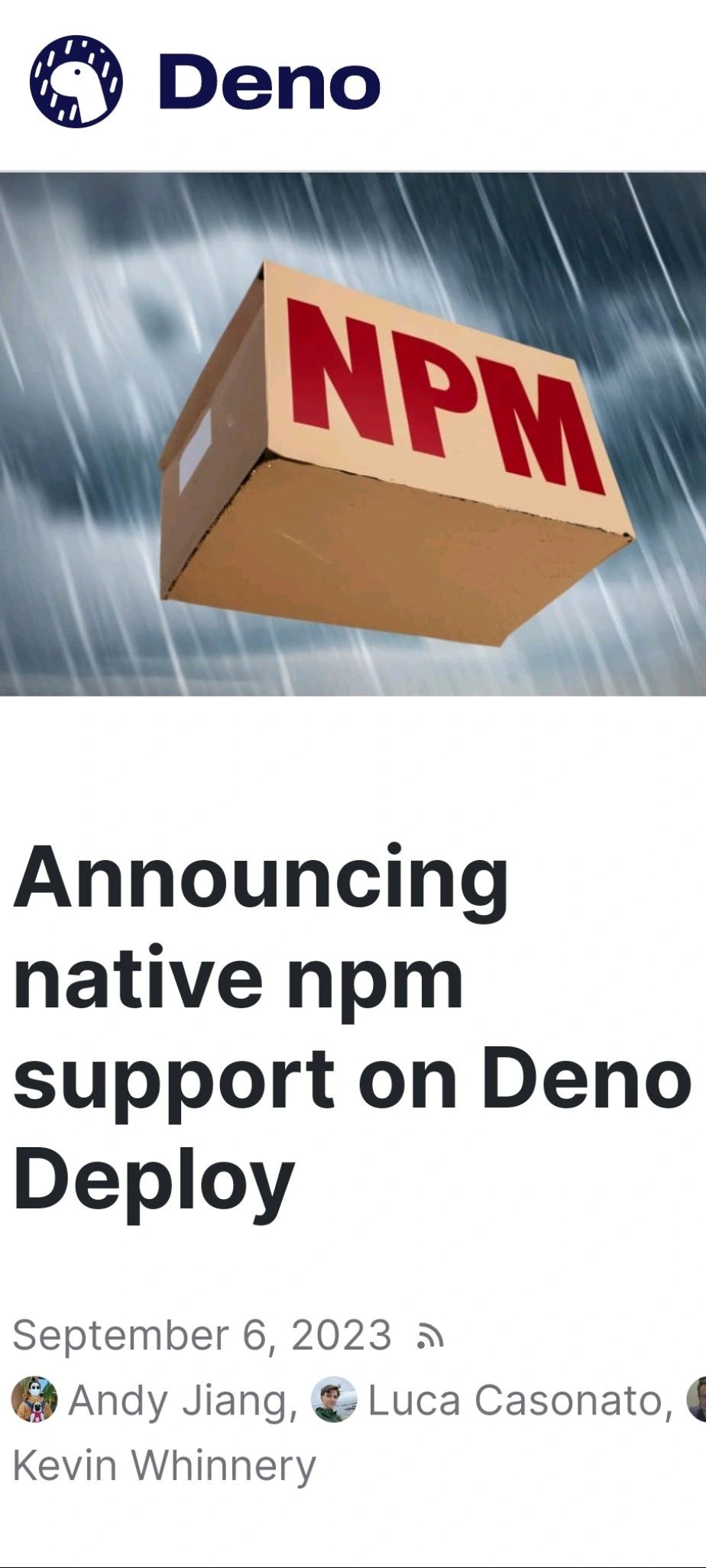 Mohammed Ali Maaz on LinkedIn: #nodejs #javascript #npm2023 Mohammed Ali Maaz on LinkedIn: #nodejs #javascript #npm2023