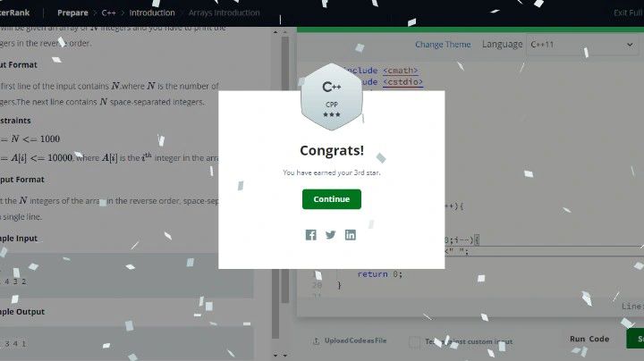 #cplusplus #codingjourney #hackerrank #cybernaut | Sowmiya Kumaresan #cplusplus #codingjourney #hackerrank #cybernaut | Sowmiya Kumaresan