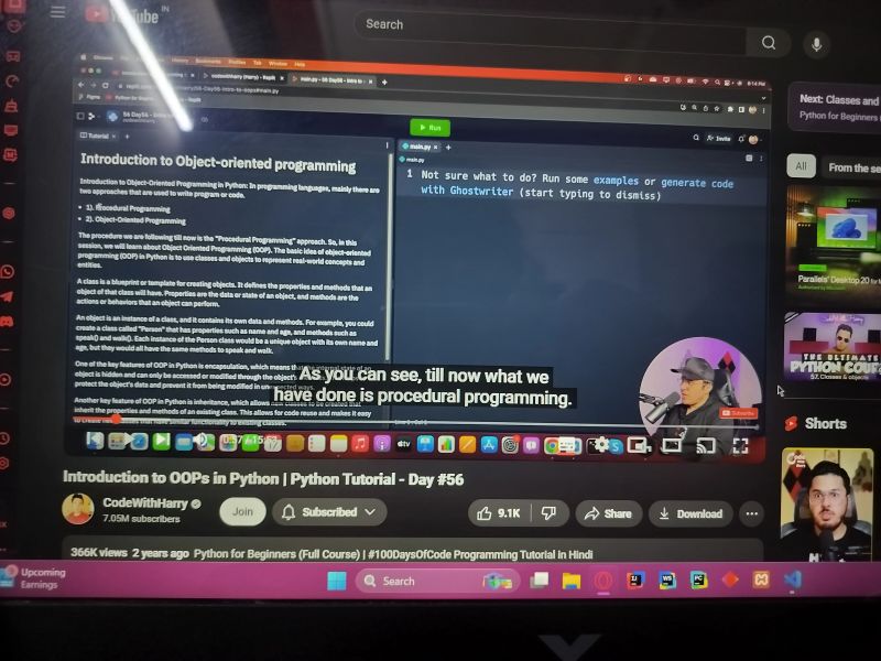 I started learning OOPs in python and my next step is to use the python ... I started learning OOPs in python and my next step is to use the python ...