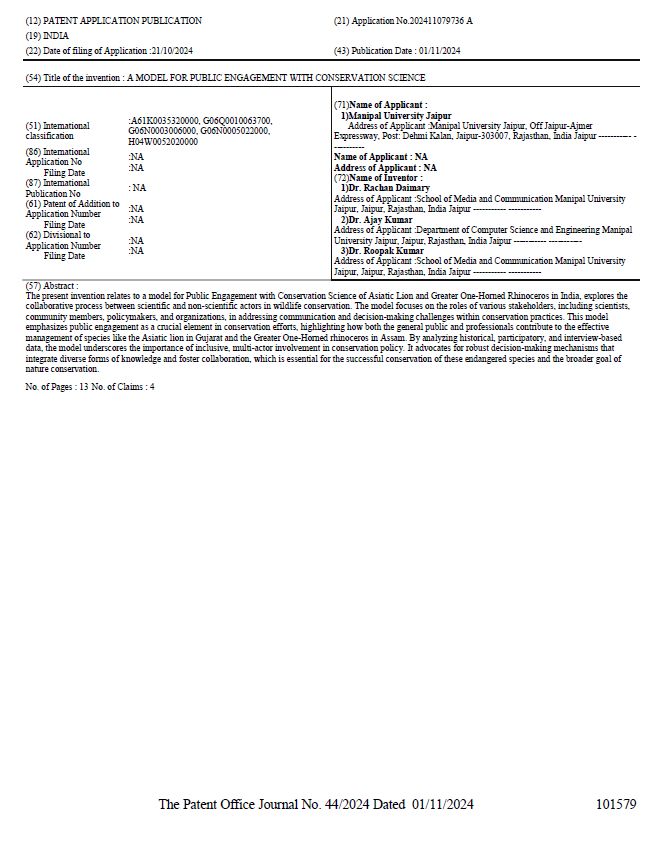 Ajay Kumar, Ph.D on LinkedIn: I am glad to share that I have published ... Ajay Kumar, Ph.D on LinkedIn: I am glad to share that I have published ...