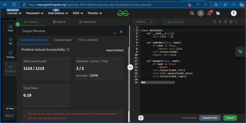 #160daysofcode #codingstreak #geeksforgeeks #160daysofcode #python ... #160daysofcode #codingstreak #geeksforgeeks #160daysofcode #python ...
