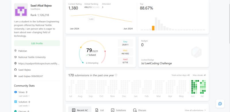 Saad Bajwa on LinkedIn: #leetcode #codingchallenge #techskills # ... Saad Bajwa on LinkedIn: #leetcode #codingchallenge #techskills # ...