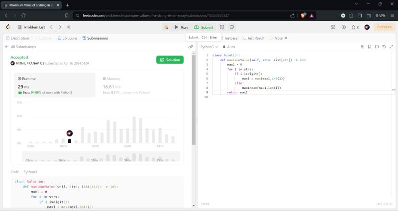 Day 72 of #100DaysOfCode challenge: Solved string problem | MITHIL ... Day 72 of #100DaysOfCode challenge: Solved string problem | MITHIL ...