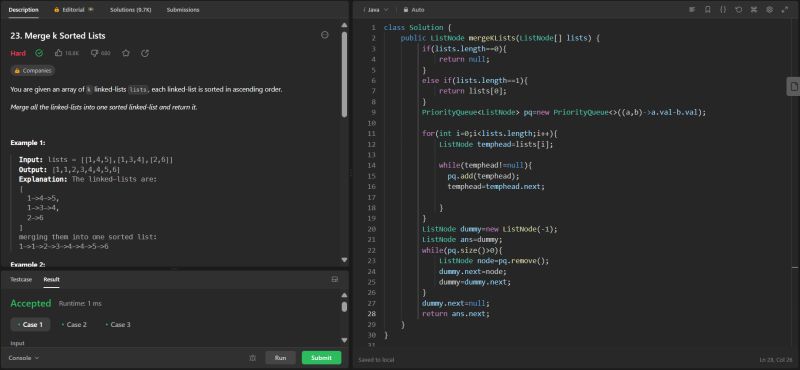 Day 76 of LeetCode Challenge: tackling coding problems | Manish R ... Day 76 of LeetCode Challenge: tackling coding problems | Manish R ...