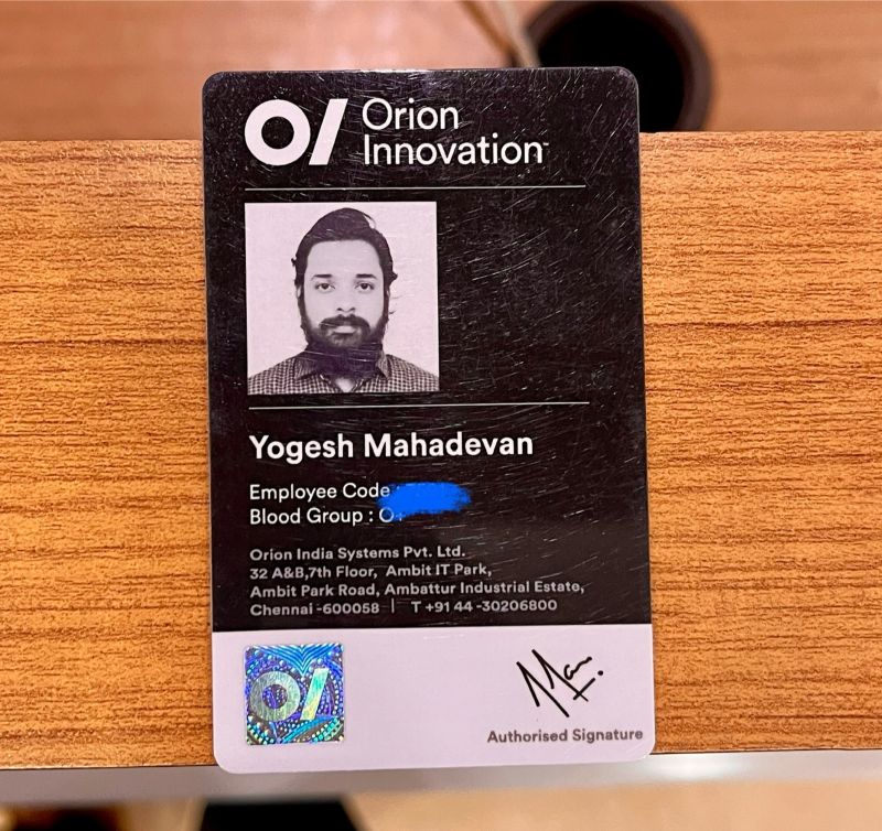Yogesh Mahadevan R on LinkedIn: Thank you Orion Innovation ! I'm truly ... Yogesh Mahadevan R on LinkedIn: Thank you Orion Innovation ! I'm truly ...