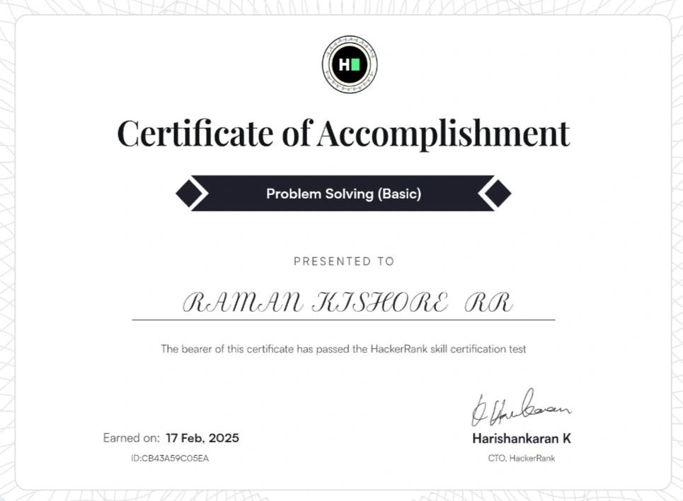 #java #problemsolving #hackerrank #coding | Raman kishore Ramu #java #problemsolving #hackerrank #coding | Raman kishore Ramu