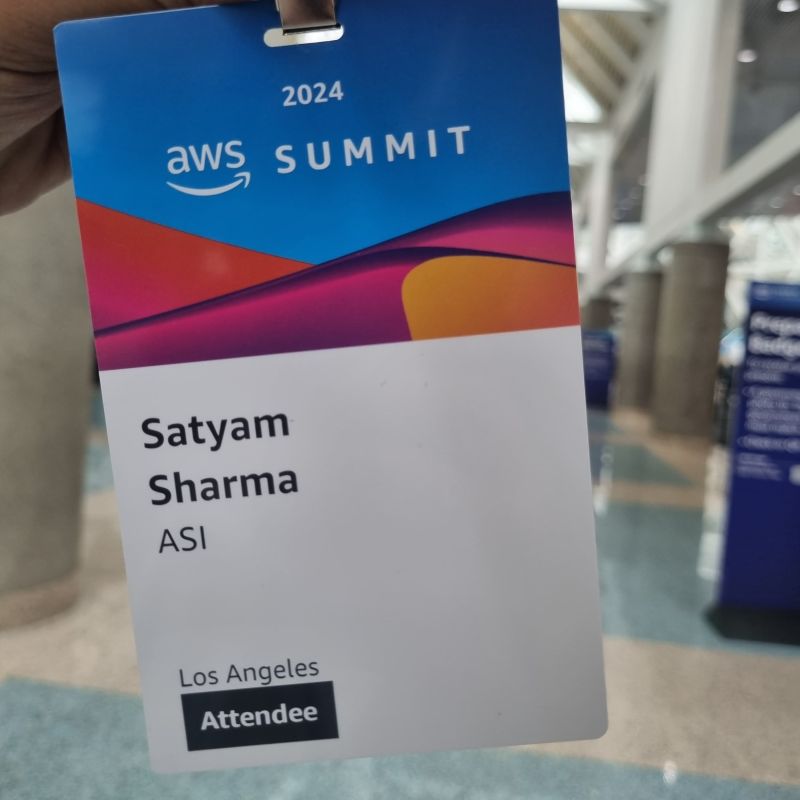 Exploring security and generative AI at AWS Summit | Satyam Sharma ... Exploring security and generative AI at AWS Summit | Satyam Sharma ...