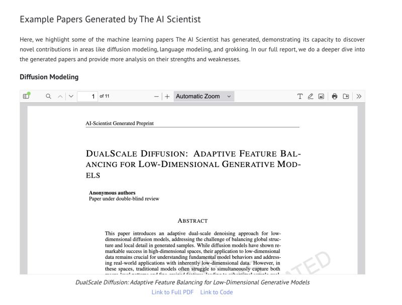 Ahsen Khaliq on LinkedIn: Sakana AI announces The AI Scientist Towards ... Ahsen Khaliq on LinkedIn: Sakana AI announces The AI Scientist Towards ...