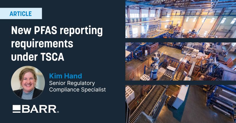New PFAS reporting requirements under TSCA | Nick Palatiello New PFAS reporting requirements under TSCA | Nick Palatiello
