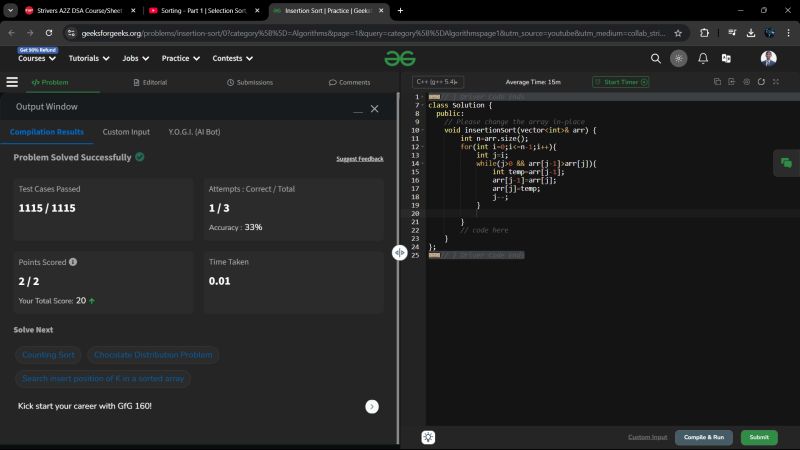 Vishnu Vardhan Gurram on LinkedIn: #dsa #sortingalgorithms # ... Vishnu Vardhan Gurram on LinkedIn: #dsa #sortingalgorithms # ...