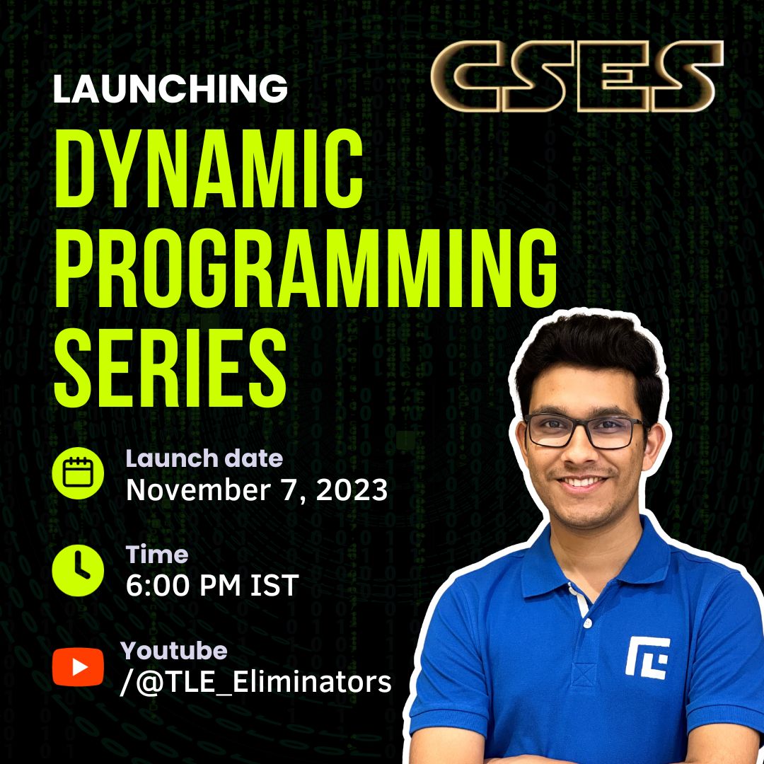 TLE Eliminators on LinkedIn: #dynamicprogramming #cses #codeforces # ... TLE Eliminators on LinkedIn: #dynamicprogramming #cses #codeforces # ...