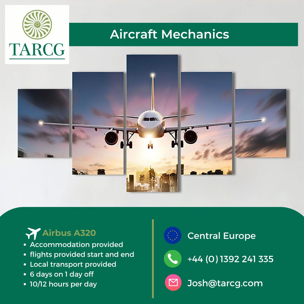 Josh Sanchez (CertRP) on LinkedIn: ⏰ New Contract - Mechanics [A320 ... Josh Sanchez (CertRP) on LinkedIn: ⏰ New Contract - Mechanics [A320 ...