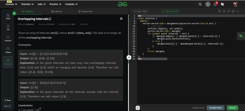 Aastha Priya on LinkedIn: #coding #problemsolving #cpp #gfg #gfg160 # ... Aastha Priya on LinkedIn: #coding #problemsolving #cpp #gfg #gfg160 # ...