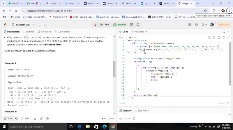 #coding #algorithms #greedyalgorithm #romannumerals #tech… | VISHAL ... #coding #algorithms #greedyalgorithm #romannumerals #tech… | VISHAL ...