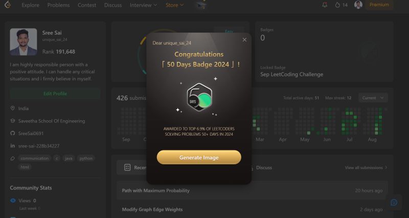 Sree Sai on LinkedIn: #leetcode #codingjourney #problemsolving # ... Sree Sai on LinkedIn: #leetcode #codingjourney #problemsolving # ...