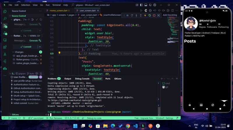 #connections #flutter #dart #githubapi #oauth #buildinpublic # ... #connections #flutter #dart #githubapi #oauth #buildinpublic # ...
