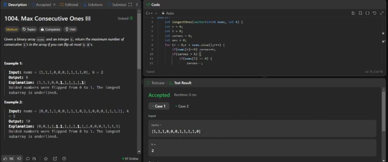 #leetcode #slidingwindow #techjourney #problemsolving #100daysofcode # ... #leetcode #slidingwindow #techjourney #problemsolving #100daysofcode # ...