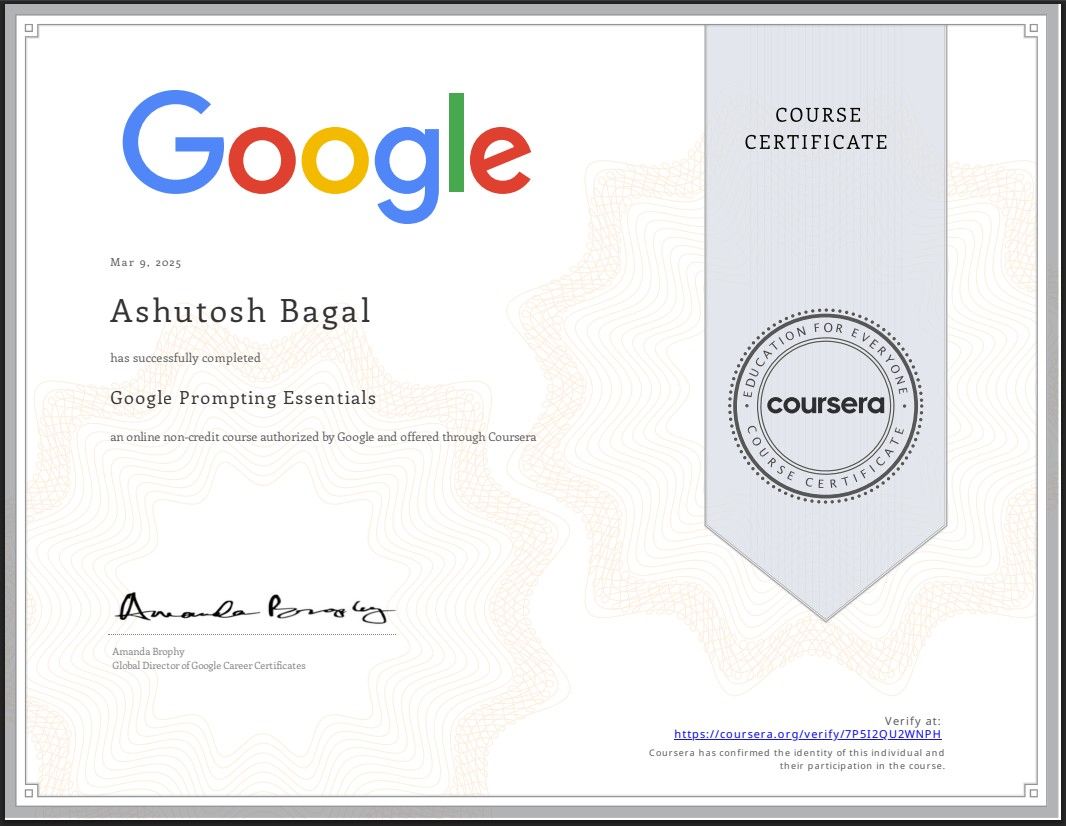 🚀 Excited to Share a New Milestone! | Ashutosh Bagal 🚀 Excited to Share a New Milestone! | Ashutosh Bagal