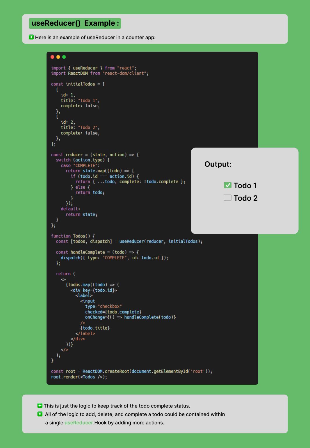 Arun Prasanth ⚡ on LinkedIn: #usereducer #reacthooks #reactjs Arun Prasanth ⚡ on LinkedIn: #usereducer #reacthooks #reactjs