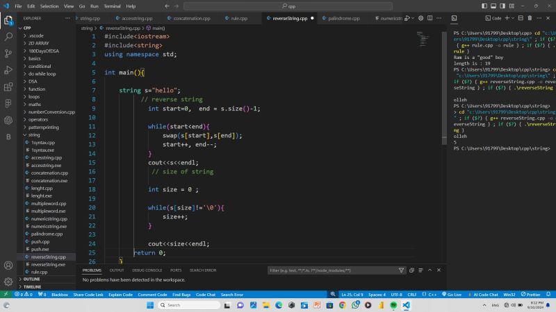 Ashish Kirar on LinkedIn: #day #75days #c #dsa #cpp #strings ... Ashish Kirar on LinkedIn: #day #75days #c #dsa #cpp #strings ...
