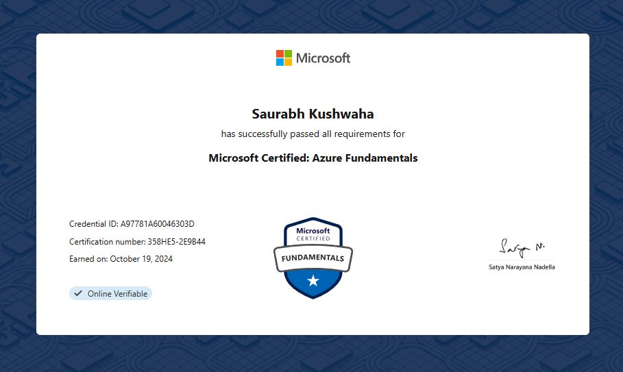 Saurabh Kushwaha on LinkedIn: #azurefundamentals #az900 #cloudcomputing ... Saurabh Kushwaha on LinkedIn: #azurefundamentals #az900 #cloudcomputing ...