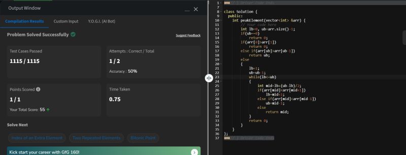 Shristi Rawat on LinkedIn: #gfg160 #dsa #binarysearch #codingjourney # ... Shristi Rawat on LinkedIn: #gfg160 #dsa #binarysearch #codingjourney # ...