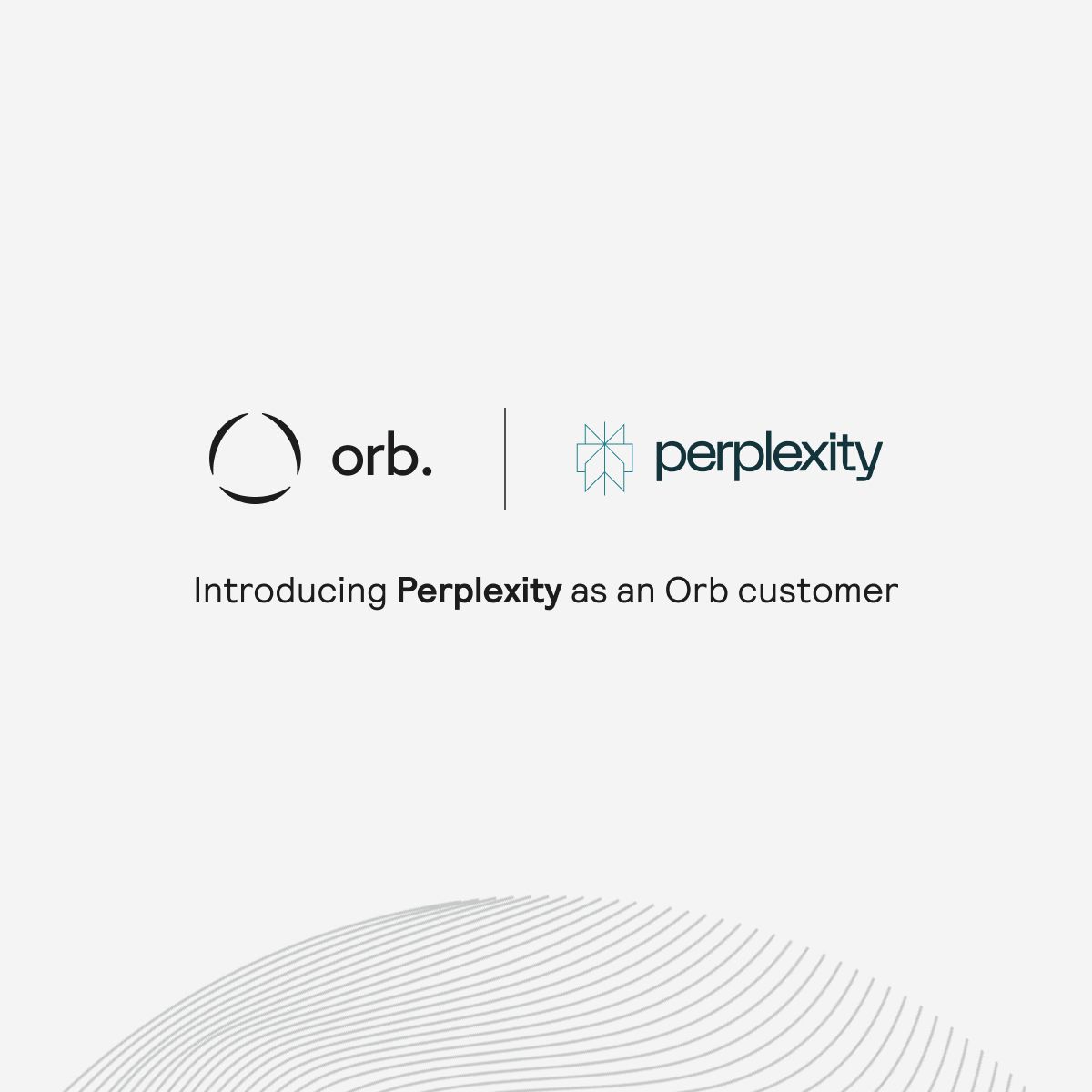 Orb on LinkedIn: Thrilled to announce Perplexity as a new Orb customer ... Orb on LinkedIn: Thrilled to announce Perplexity as a new Orb customer ...