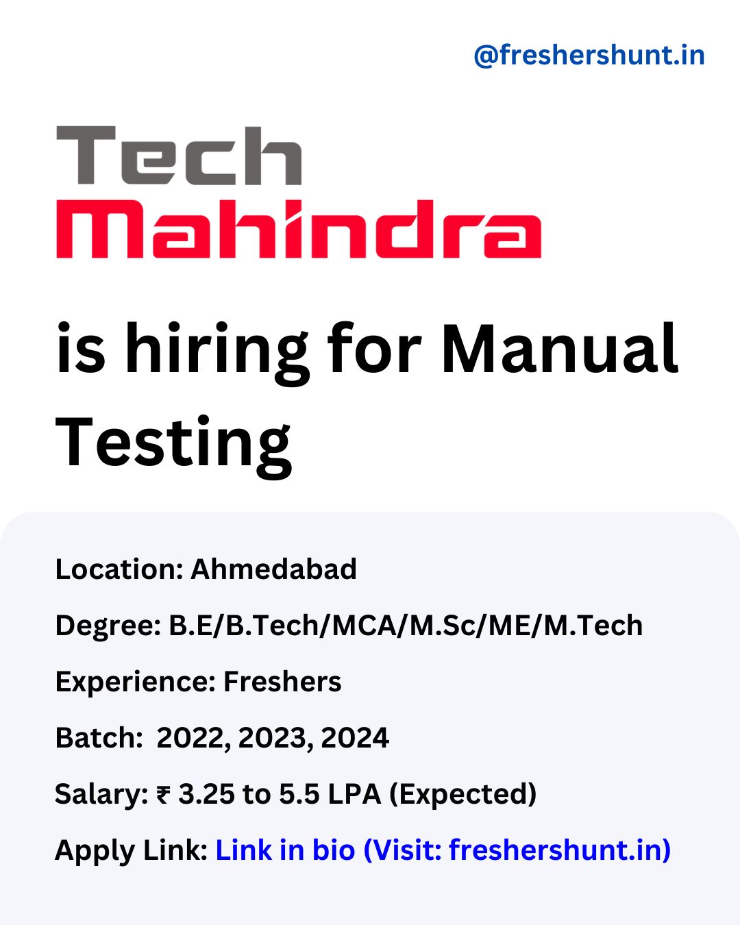 freshershunt.in | Off Campus Drive | Fresher Jobs on LinkedIn: Tech ... freshershunt.in | Off Campus Drive | Fresher Jobs on LinkedIn: Tech ...