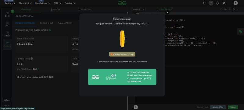 #160daysofcode #dsa #gfg160 #geekstreak2024 | Amit Kumar Sahu #160daysofcode #dsa #gfg160 #geekstreak2024 | Amit Kumar Sahu
