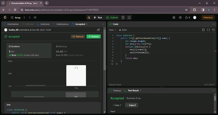 Sudharathinam gopal on LinkedIn: #day1 #leetcodechallenge #leetcodejava ... Sudharathinam gopal on LinkedIn: #day1 #leetcodechallenge #leetcodejava ...
