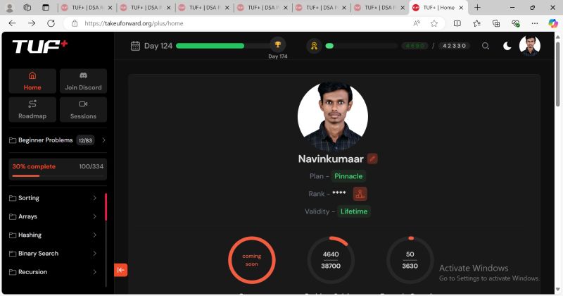 Navinkumaar S on LinkedIn: #dsa #learningjourney #100problems #coding # ... Navinkumaar S on LinkedIn: #dsa #learningjourney #100problems #coding # ...