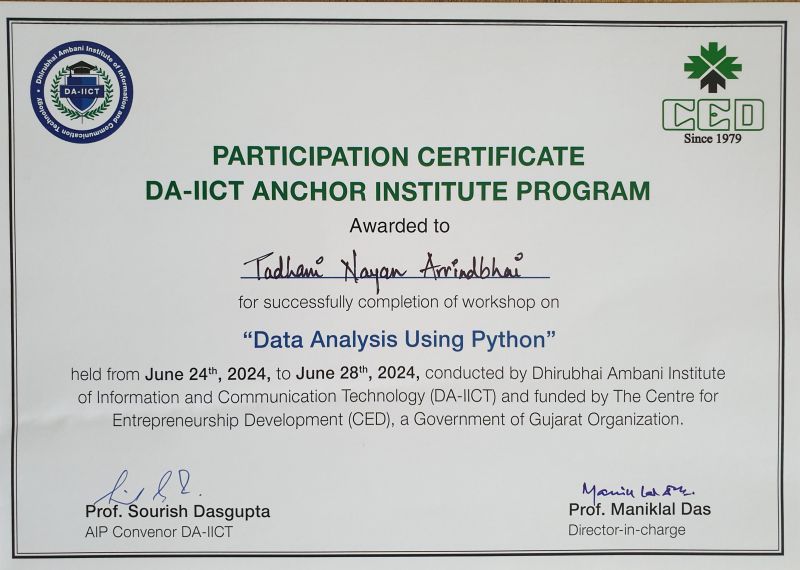 Nayan Tadhani on LinkedIn: #dataanalysis #python #machinelearning # ... Nayan Tadhani on LinkedIn: #dataanalysis #python #machinelearning # ...