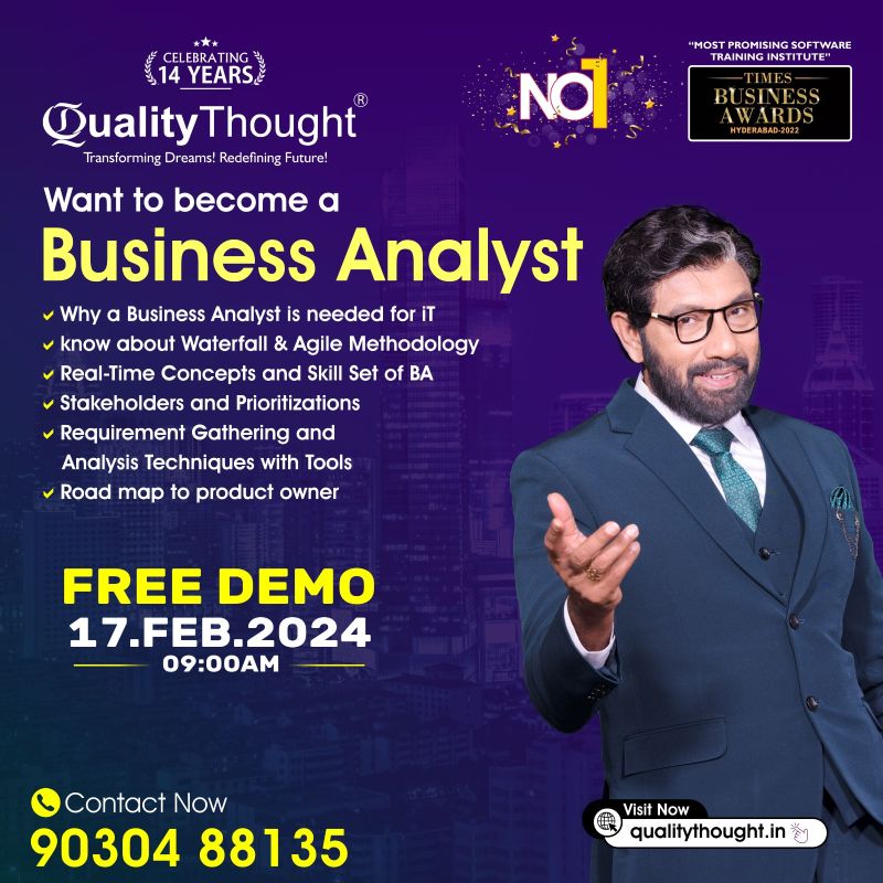 Quality Thought Infosystems on LinkedIn: # ... Quality Thought Infosystems on LinkedIn: # ...