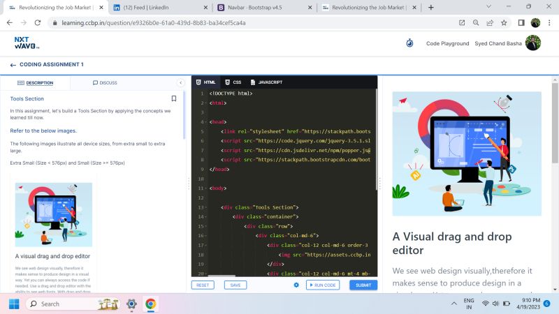 Chand Basha Syed on LinkedIn: #html #css #bootstrap ... Chand Basha Syed on LinkedIn: #html #css #bootstrap ...