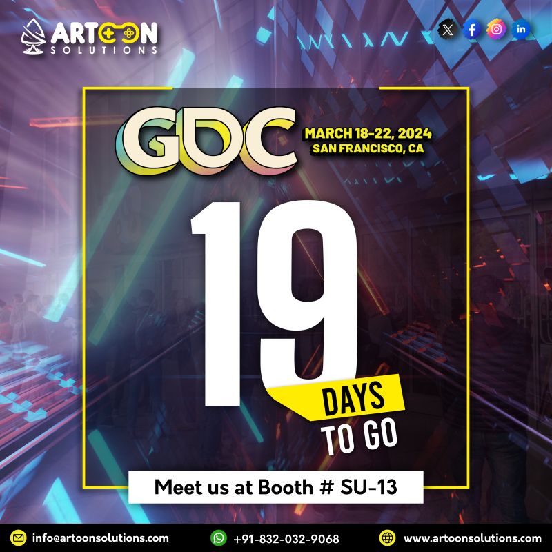 Artoon Solutions Private Limited on LinkedIn: #su #gdc #gdc2024 # ... Artoon Solutions Private Limited on LinkedIn: #su #gdc #gdc2024 # ...