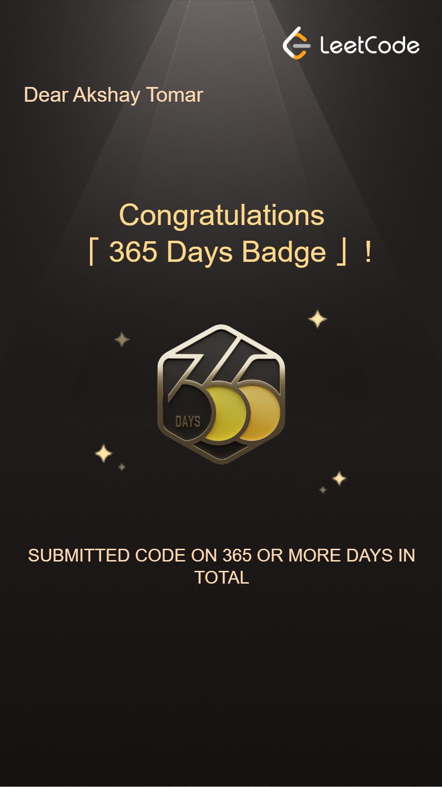 Akshay Tomar on LinkedIn: #leetcode #codingjourney #milestone ... Akshay Tomar on LinkedIn: #leetcode #codingjourney #milestone ...