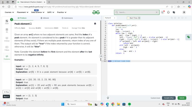 #geeksforgeeks #gfg160 #geekstreak2025 #160daysofcode #dailycoding ... #geeksforgeeks #gfg160 #geekstreak2025 #160daysofcode #dailycoding ...