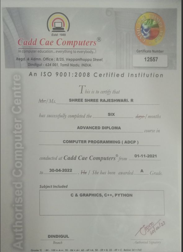 Shree Shree Rajeshwari R on LinkedIn: #computerprogramming # ... Shree Shree Rajeshwari R on LinkedIn: #computerprogramming # ...