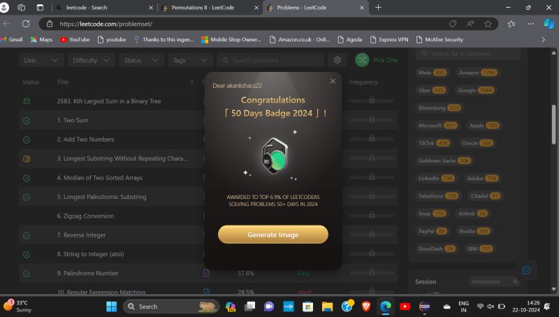 akanksha singh on LinkedIn: #leetcode #codingchallenge akanksha singh on LinkedIn: #leetcode #codingchallenge