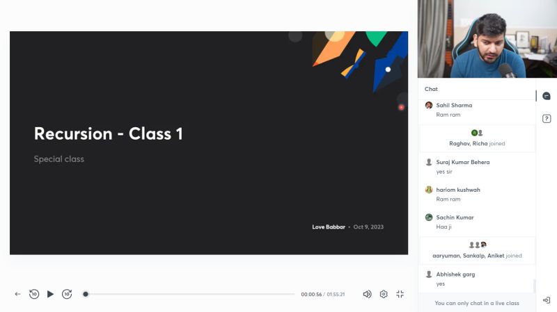 ANIL RATHOD on LinkedIn: #recursion #learningwithbabbarbhaiya #codehelp ... ANIL RATHOD on LinkedIn: #recursion #learningwithbabbarbhaiya #codehelp ...