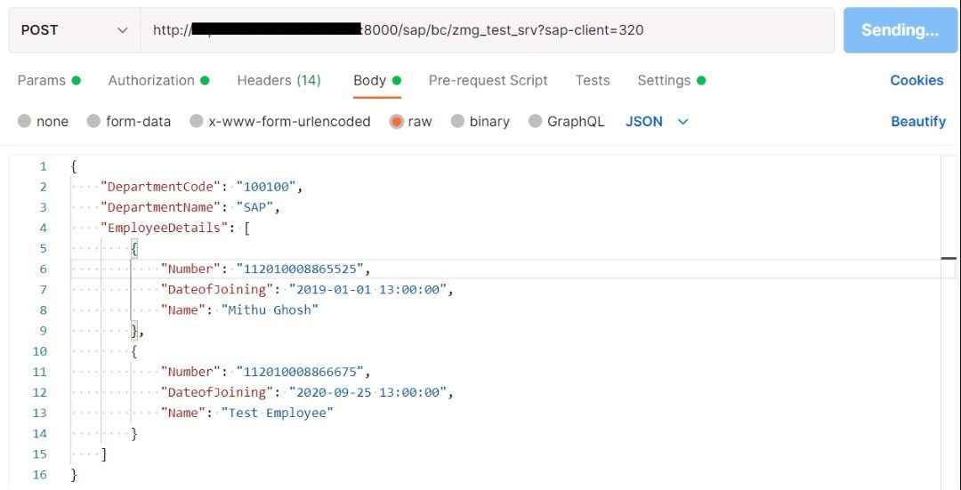 ABAP REST API http Service call from Postman: JSON to ABAP data | ERP ... ABAP REST API http Service call from Postman: JSON to ABAP data | ERP ...