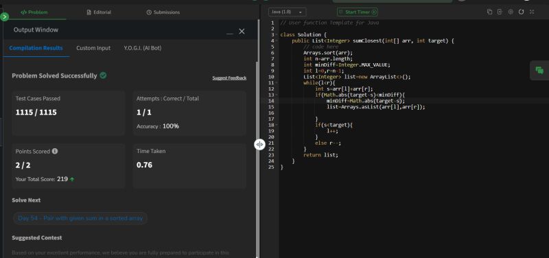 #gfg #gfg #160daysofcode #javaprogramming #twopointers #codingjourney ... #gfg #gfg #160daysofcode #javaprogramming #twopointers #codingjourney ...