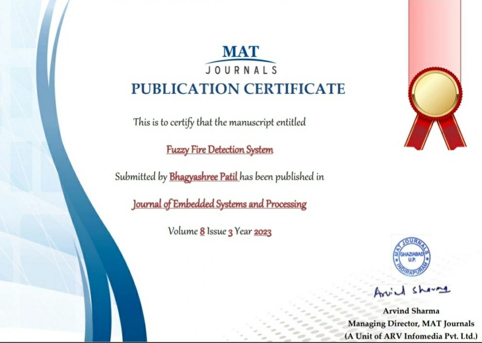 Bhagyashree Patil on LinkedIn: #researchpublication #academicachievement Bhagyashree Patil on LinkedIn: #researchpublication #academicachievement