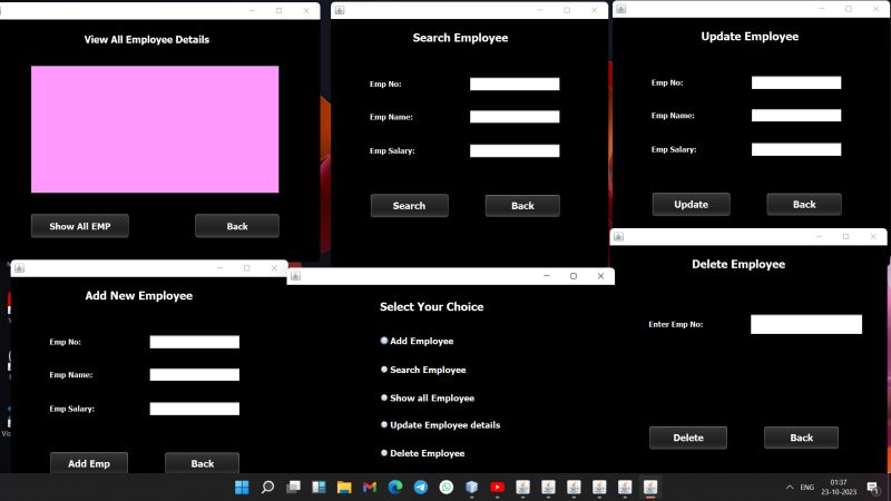 Umesh kumar Shah on LinkedIn: Employees management Desktop Application ... Umesh kumar Shah on LinkedIn: Employees management Desktop Application ...