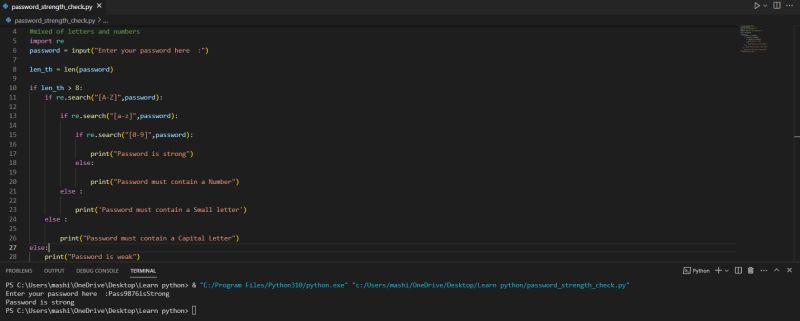 MASHIK ABSAR DHEEN on LinkedIn: #python #project #passwordsecurity # ... MASHIK ABSAR DHEEN on LinkedIn: #python #project #passwordsecurity # ...